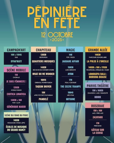 Nancy : Pépinière en fête