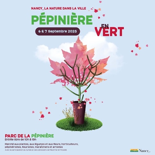 Nancy : Pépinière en vert